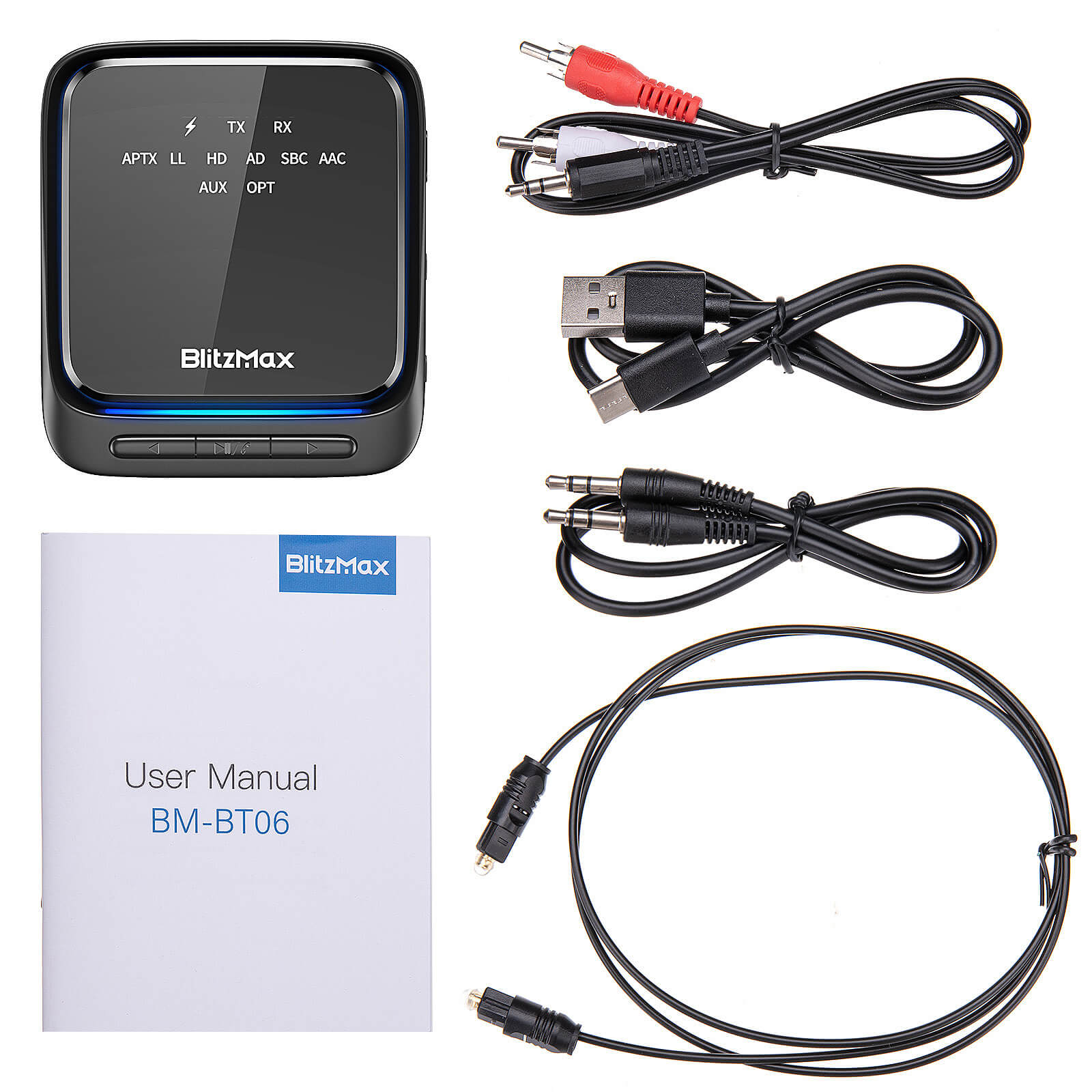 BM-BT06 Transmitter Receiver, Mini bluetooth Audio - BlitzMax